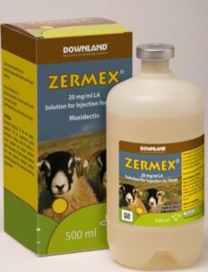 Zermex 20mg/ml ( 2% ) Sheep LA Injection 500ml - Davidsons Farm & Country