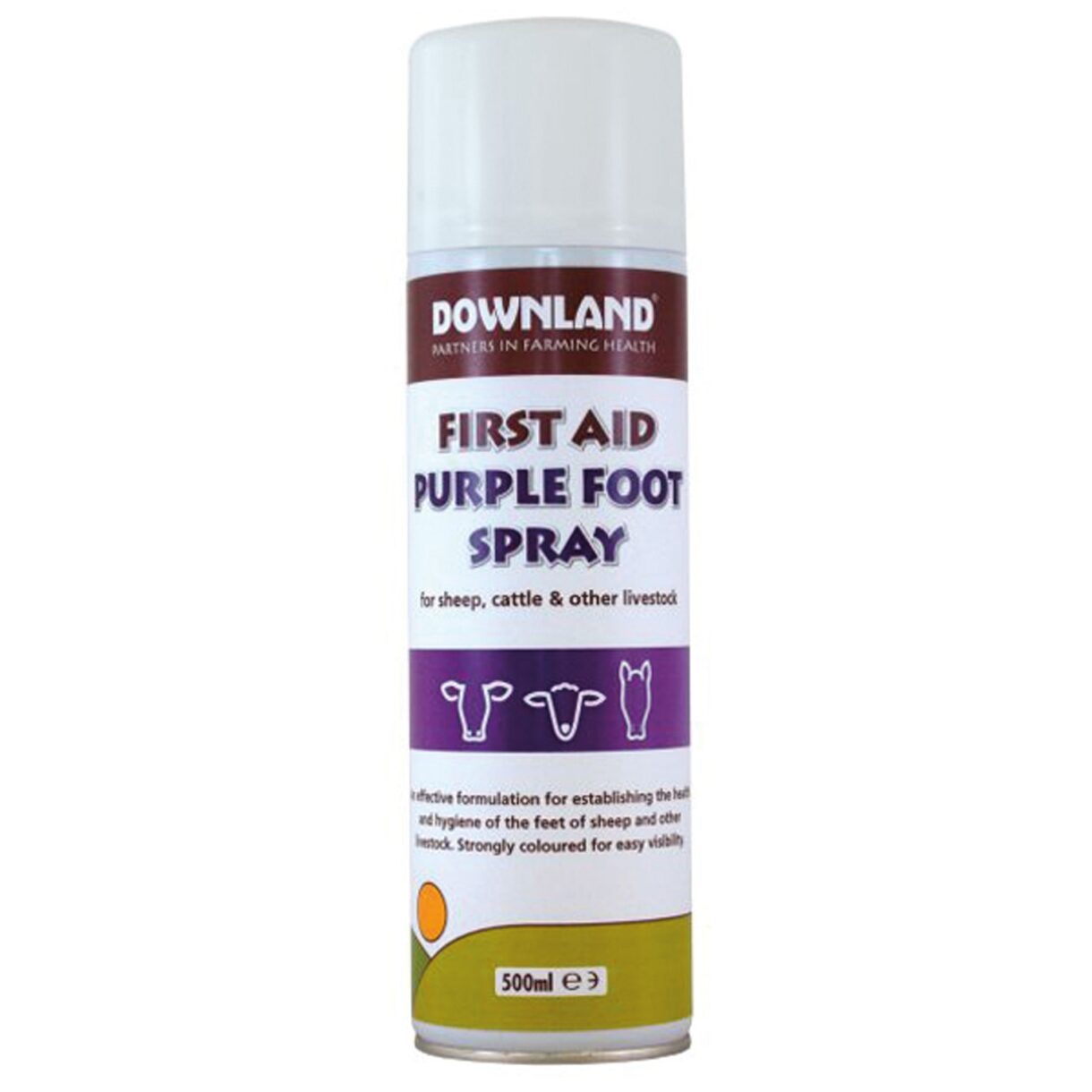 Downland First Aid Purple Foot Spray 500ml - Davidsons Farm & Country