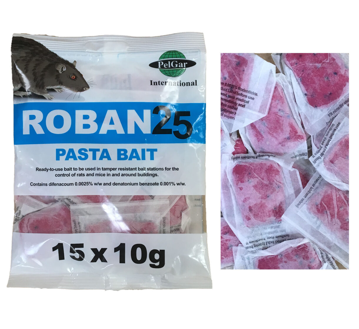 Roban 25 Pasta Bait 150g ( Amateur Use ) - Davidsons Farm & Country