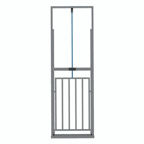 Ritchie Guillotine Gate With Rope - Davidsons Farm & Country