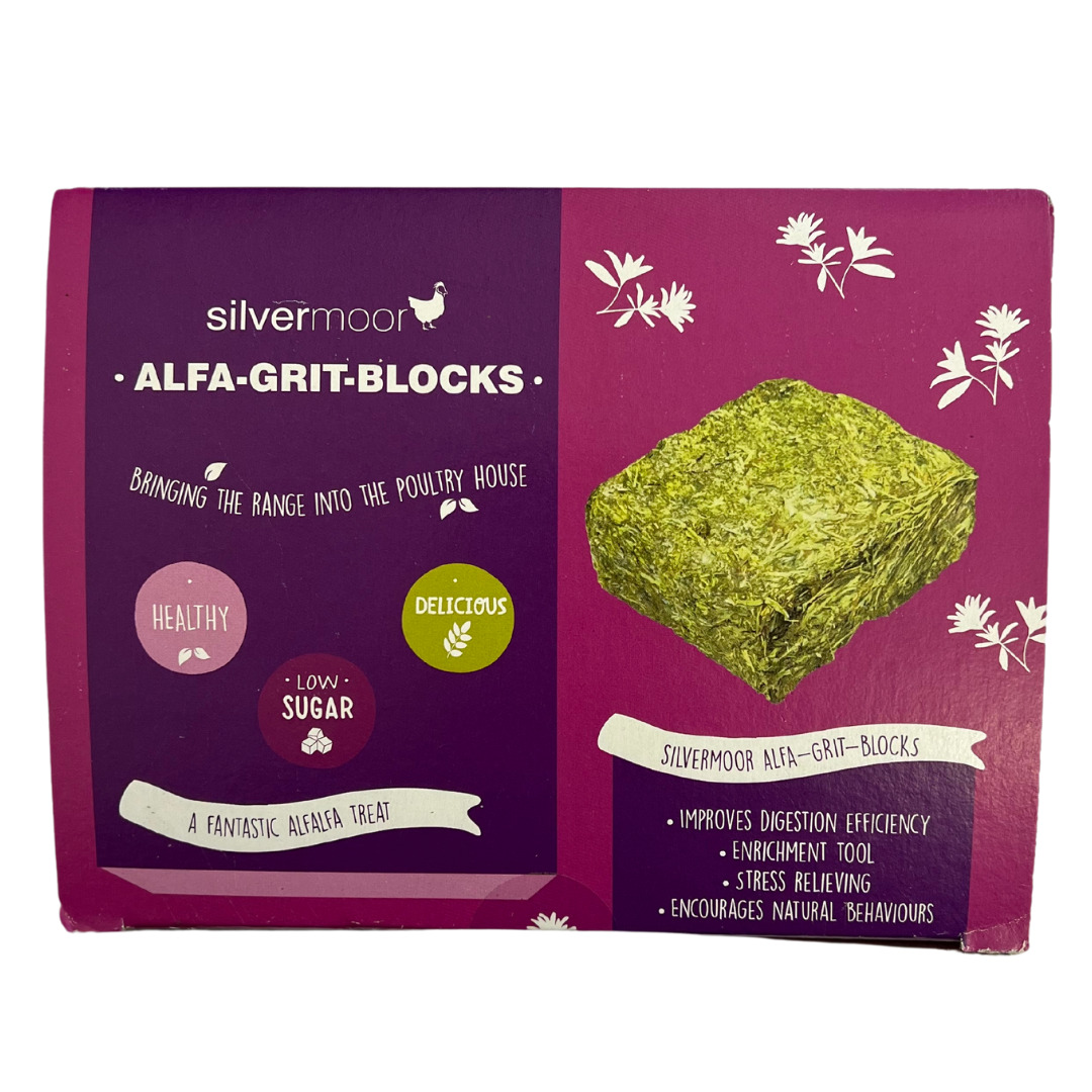 Silvermoor Alfa-Grit Blocks 1kg - Davidsons Farm & Country